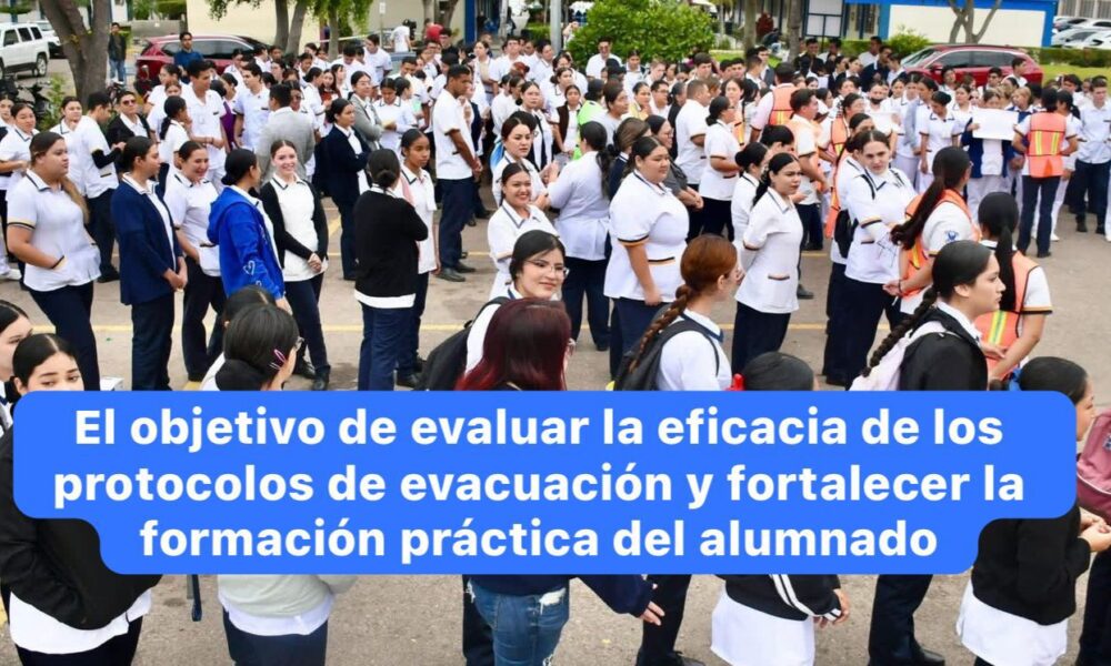 Realiza enfermería de la UAS segundo gran simulacro – Reporteros Asociados